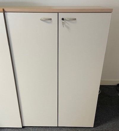 Wooden Double Door Storage Unit – Park Royal Office Furniture