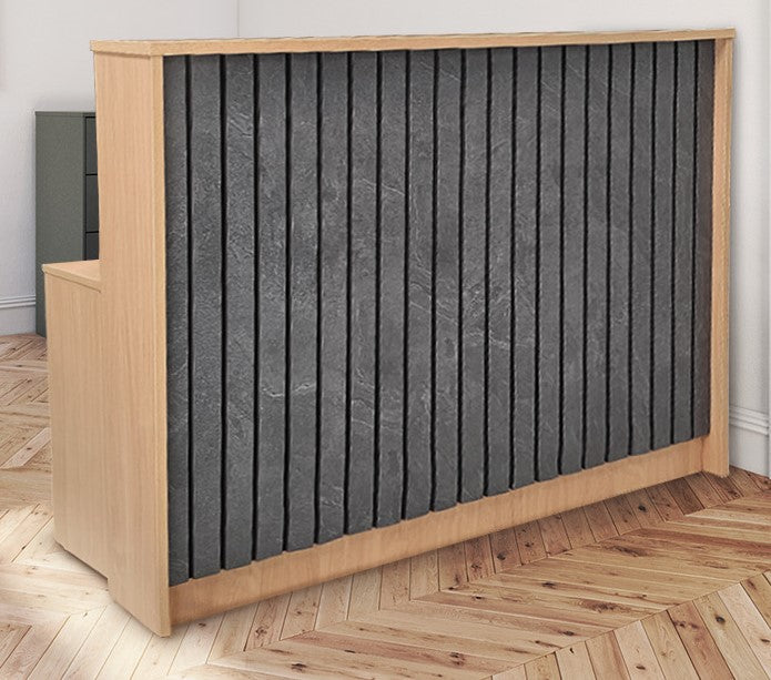 Slat Tall Reception Unit – Park Royal Office Furniture