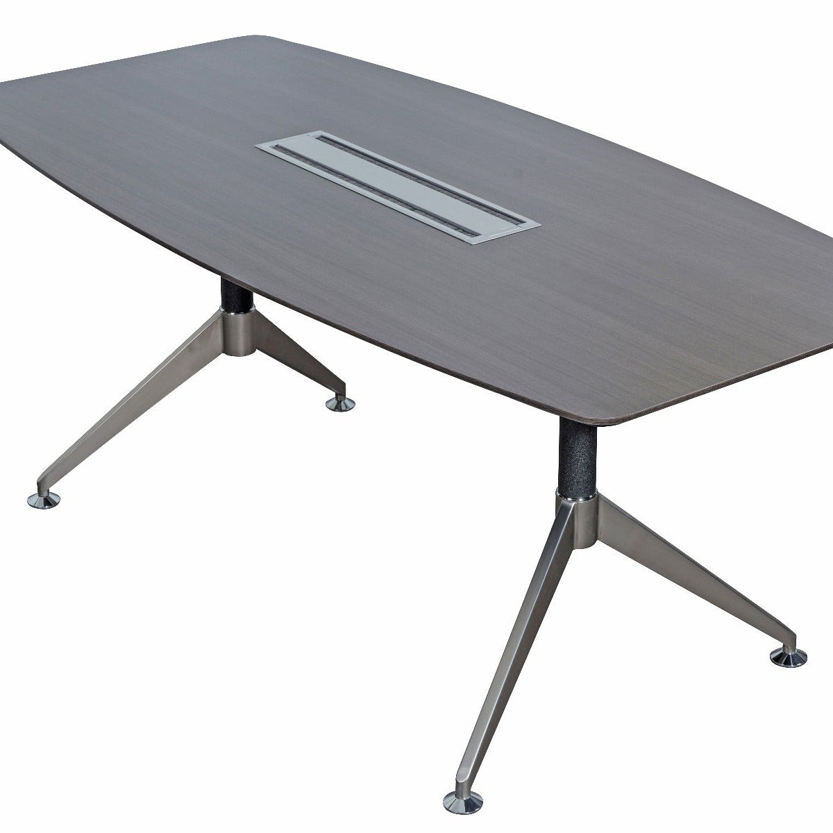Executive Boardroom Table with Cable Ports – Park Royal Office Furniture