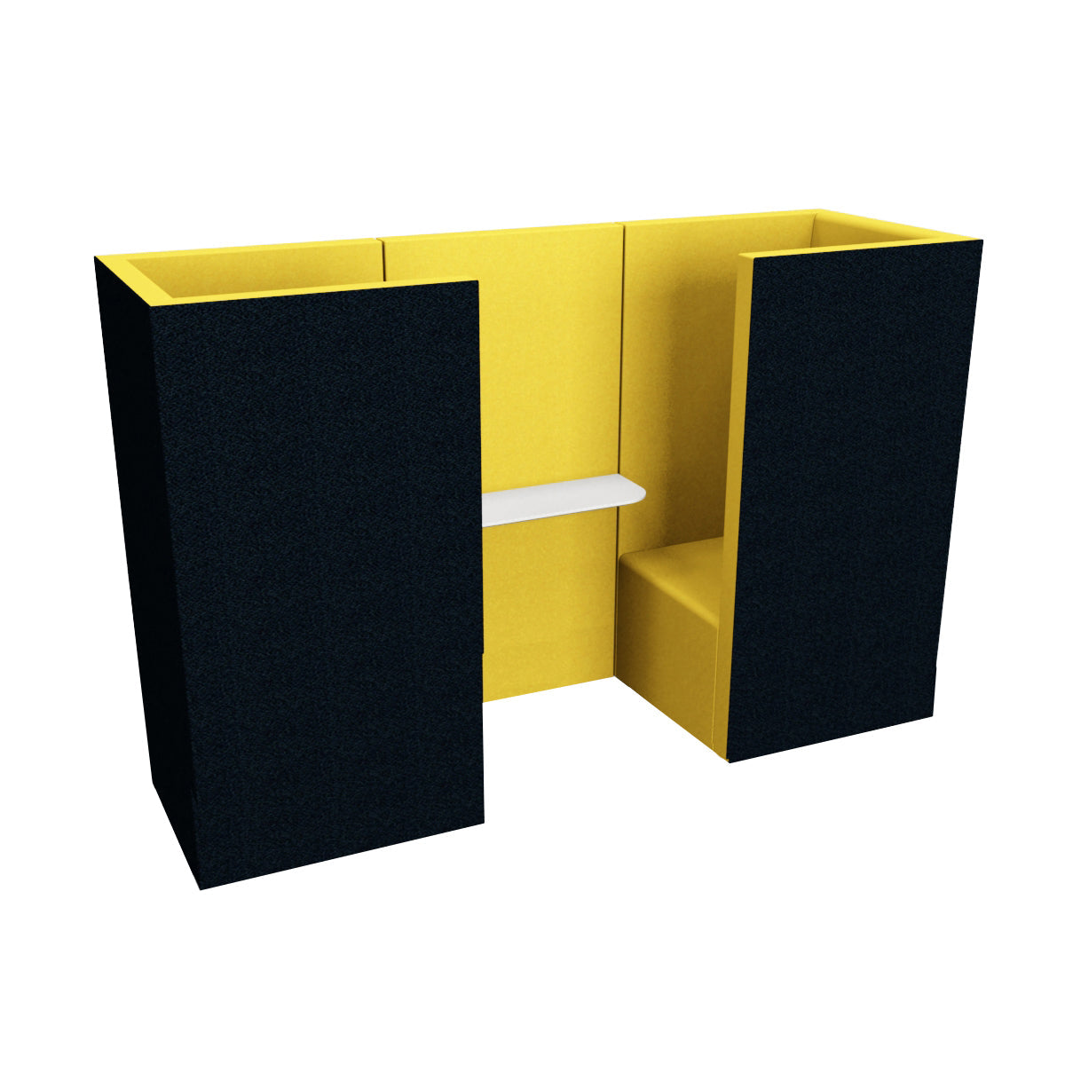 Tall Booth Seating Unit with Table – Park Royal Office Furniture