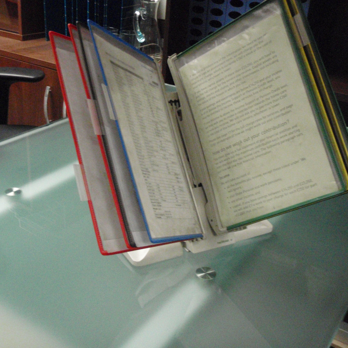 Desk Top Flip Display Stand – Park Royal Office Furniture