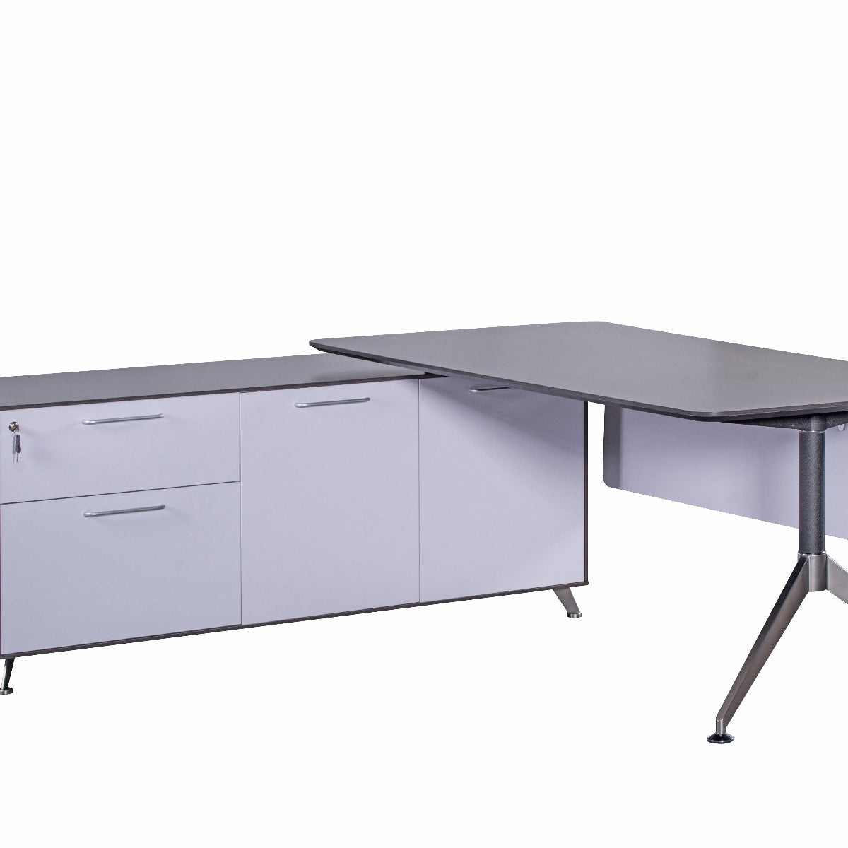 Executive Desk With Left Hand Return Unit – Park Royal Office Furniture
