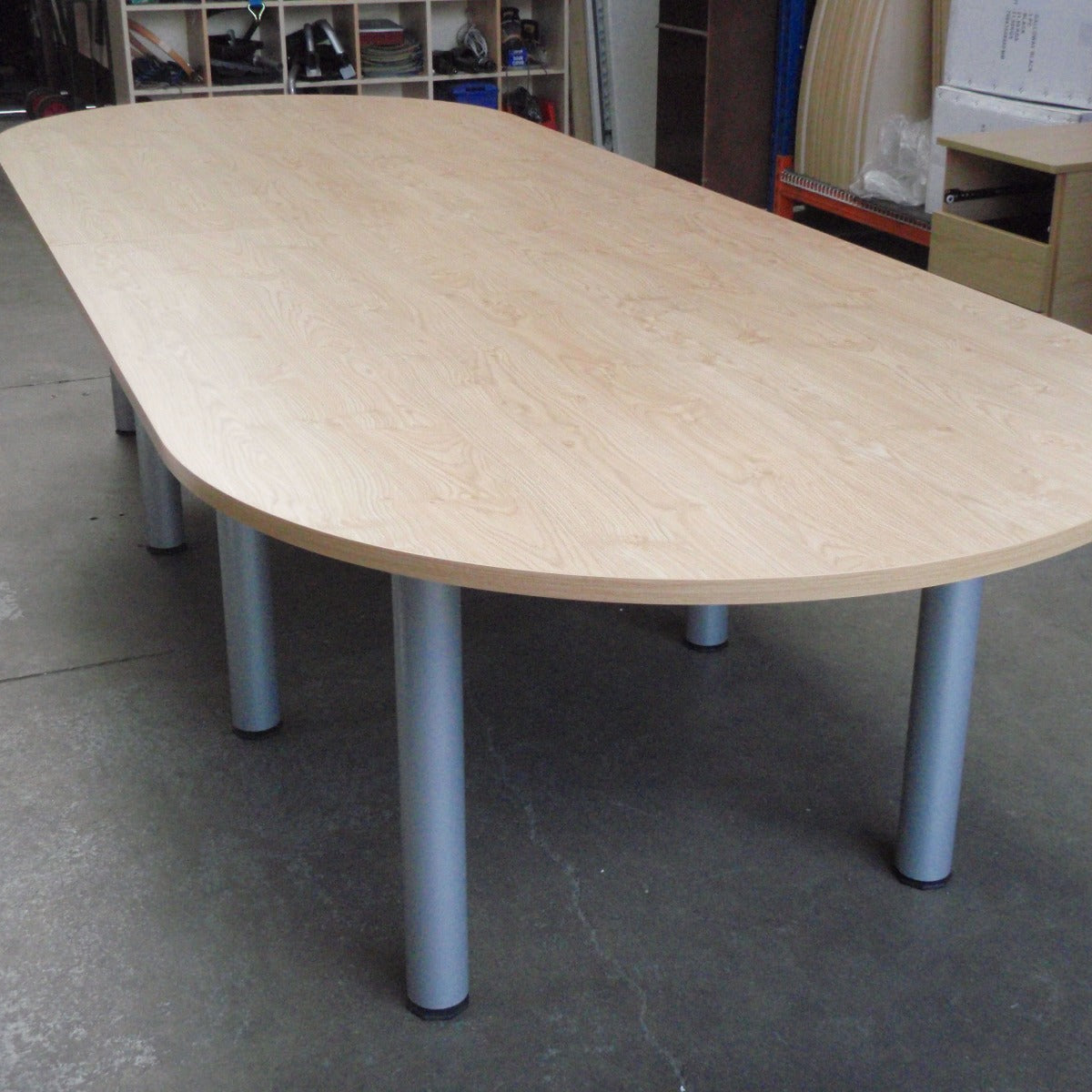 Oak 3200 x 1200 Conference Tables – Park Royal Office Furniture