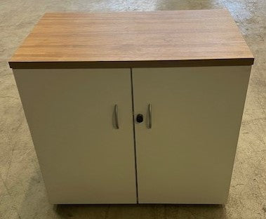 Low Wooden Storage Unit Portofino Top – Park Royal Office Furniture