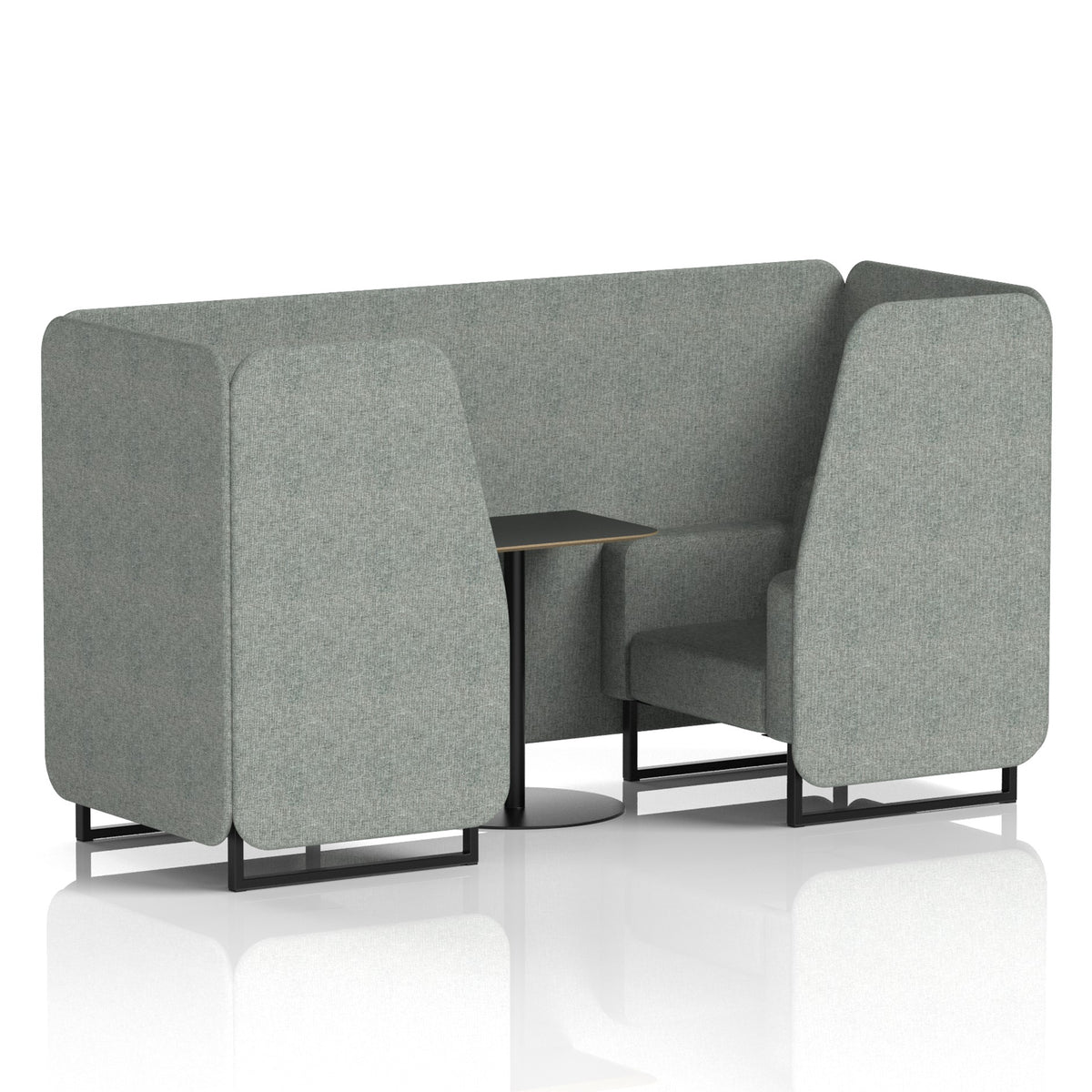 Henry 2 Seater Booth with Table – Park Royal Office Furniture