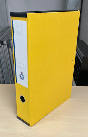 Yellow & Black Box Files – Park Royal Office Furniture