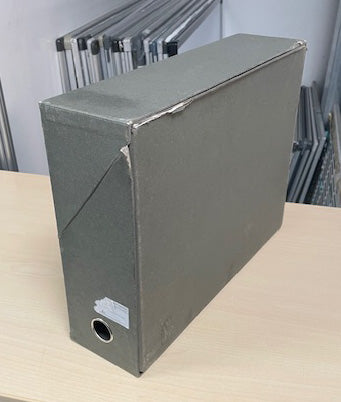 Dark Green Box Files with Lid – Park Royal Office Furniture